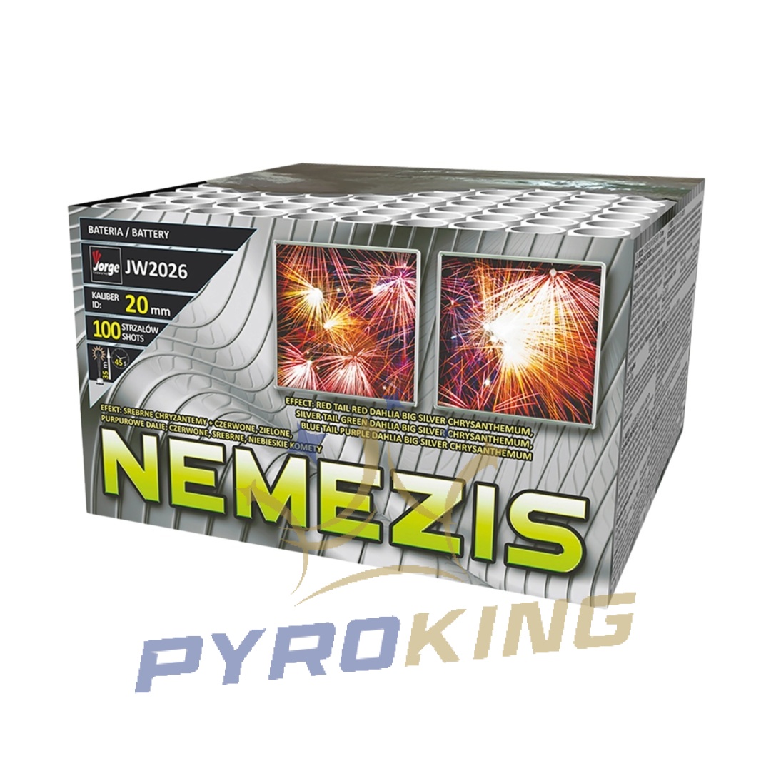 Wyrzutnia Jorge NEMEZIS JW2026 - 100s kaliber 20mm - PyroKing